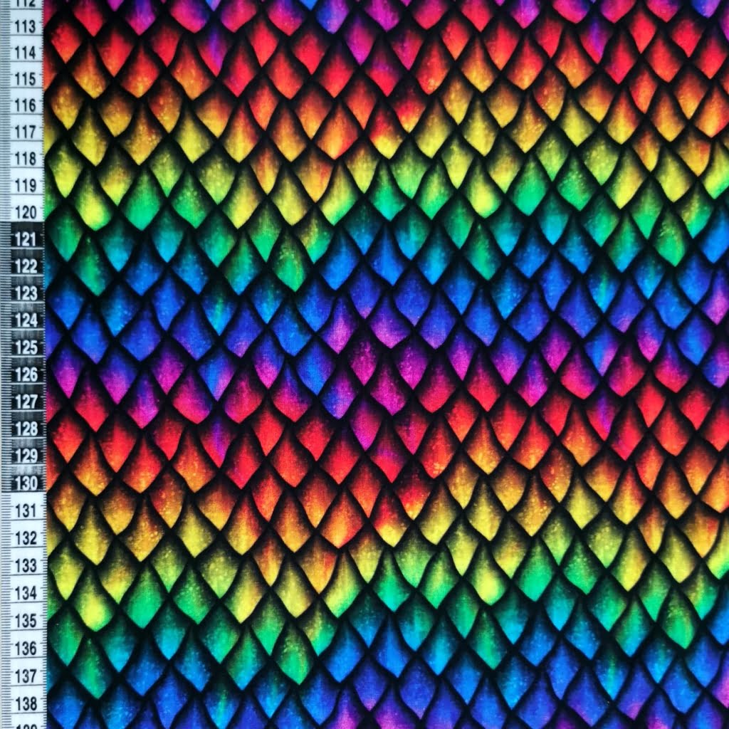 Rainbow Dragon Scale Jersey £16.50pm (With Wholesale Pricing ...