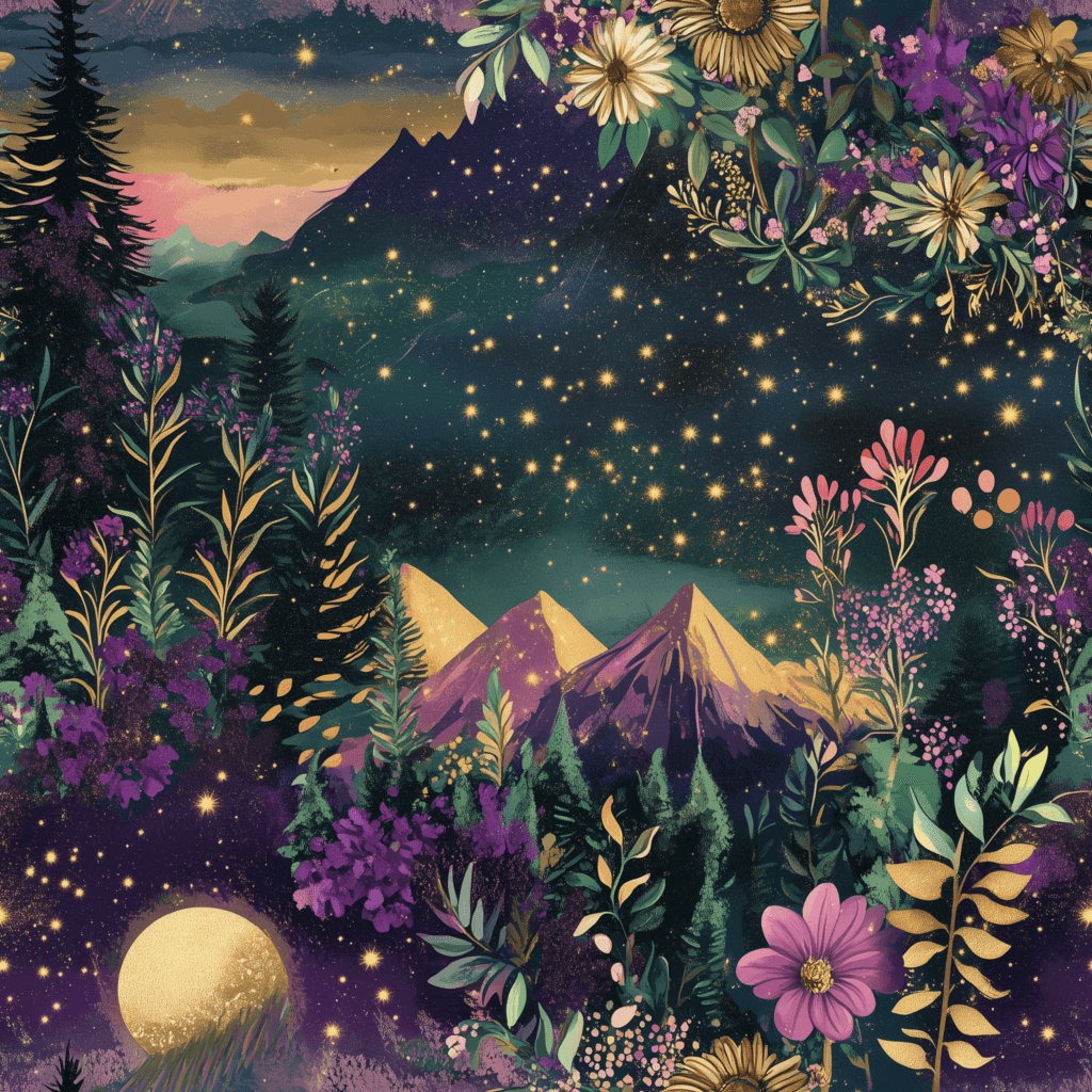 Purple Moon French Terry Fabric £18pm - UKStretchFabrics